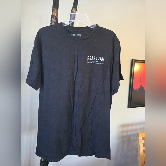 Pearl Jam | Shirts | Official 28 Home Show Tour Merch Pearl Jam Black ...